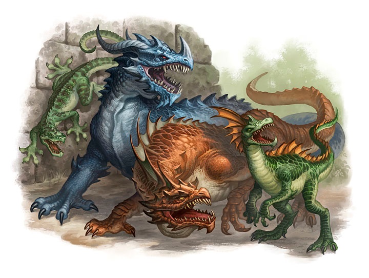 Dragons, wyverns, drakes, wyrms… – AuroSwords